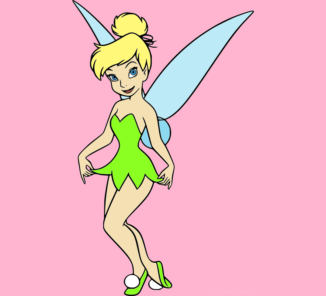 Tinker Bell Doing a Curtsy by Takostu64 on DeviantArt