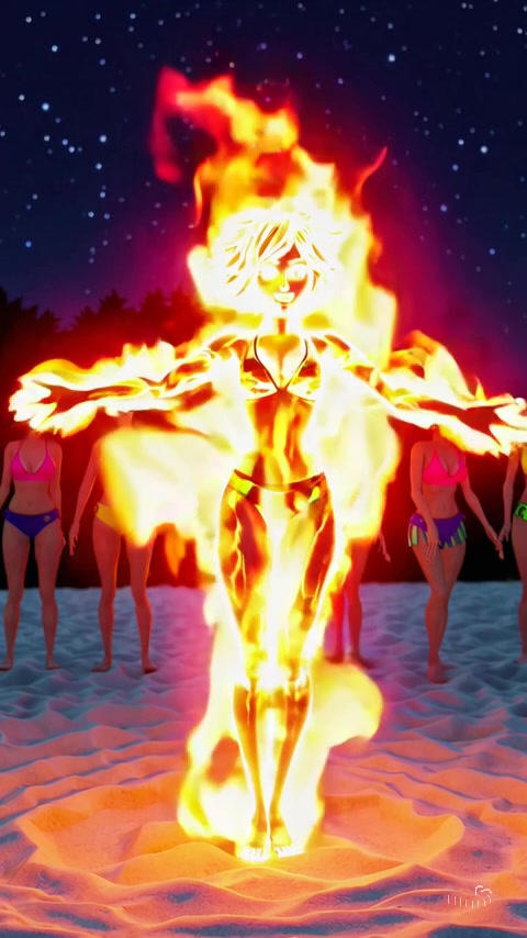 Fusion Magical Girl-After-D16.1-Beach Party-video5 by redscizor on DeviantArt