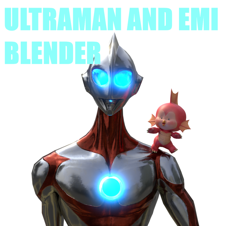 Ultraman and Emi for blender DL by uhjububu on DeviantArt
