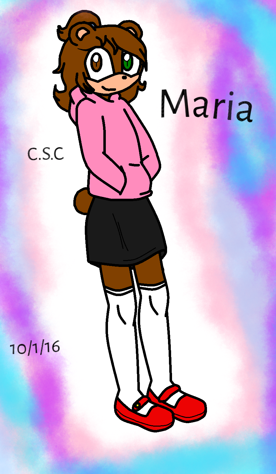 Older Maria by ClassicSonicChick on DeviantArt