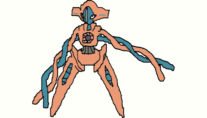 Deoxys Normal Form by ChaosTrevor on DeviantArt
