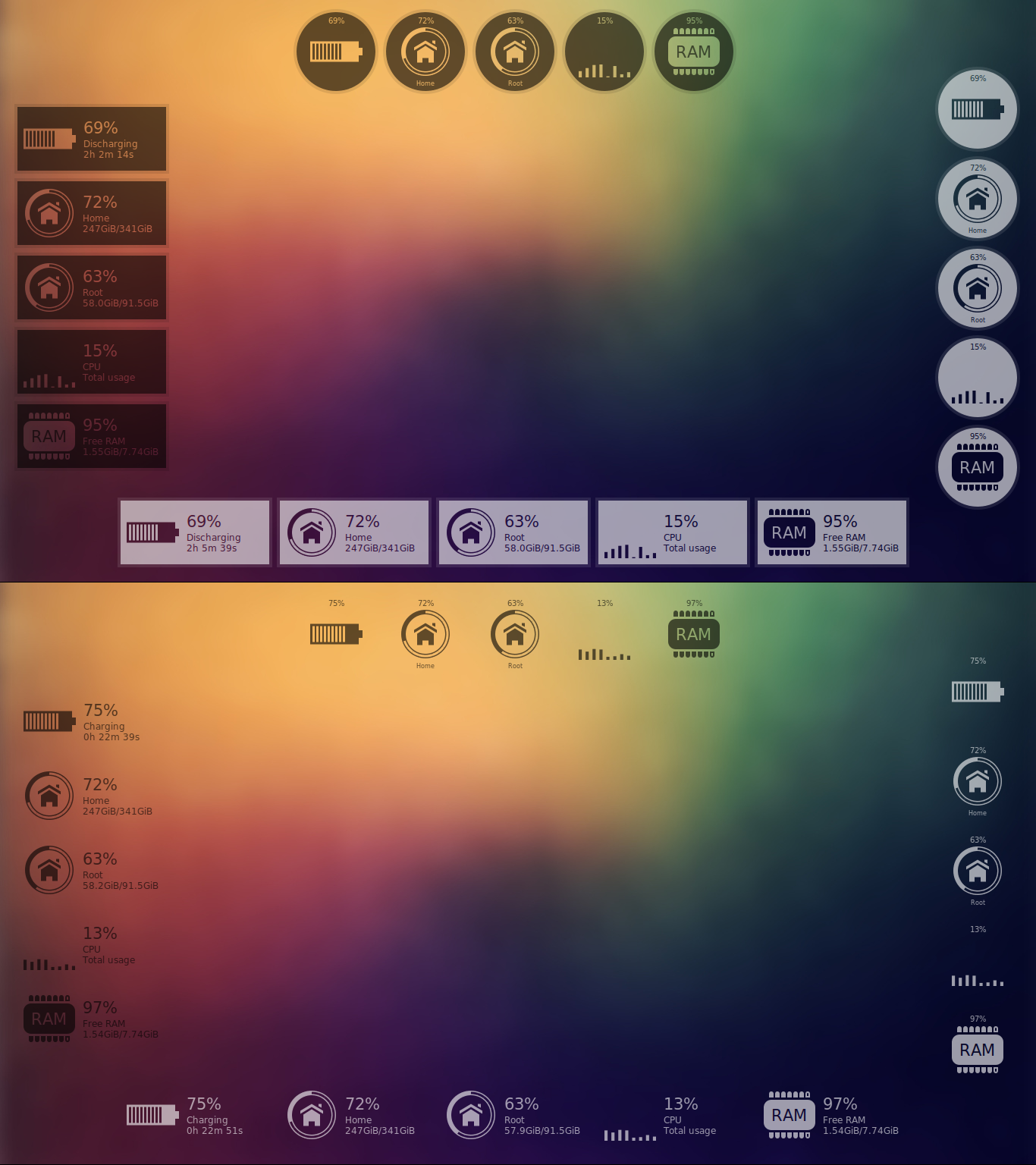 Conky Revisited 2 by xeXpanderx on DeviantArt