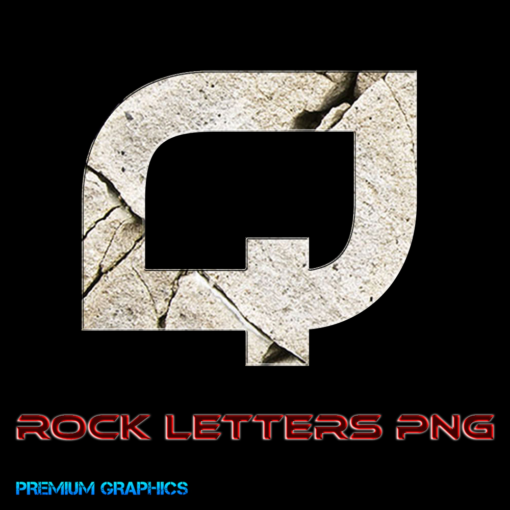 Rock Letters Png by odanovic on DeviantArt
