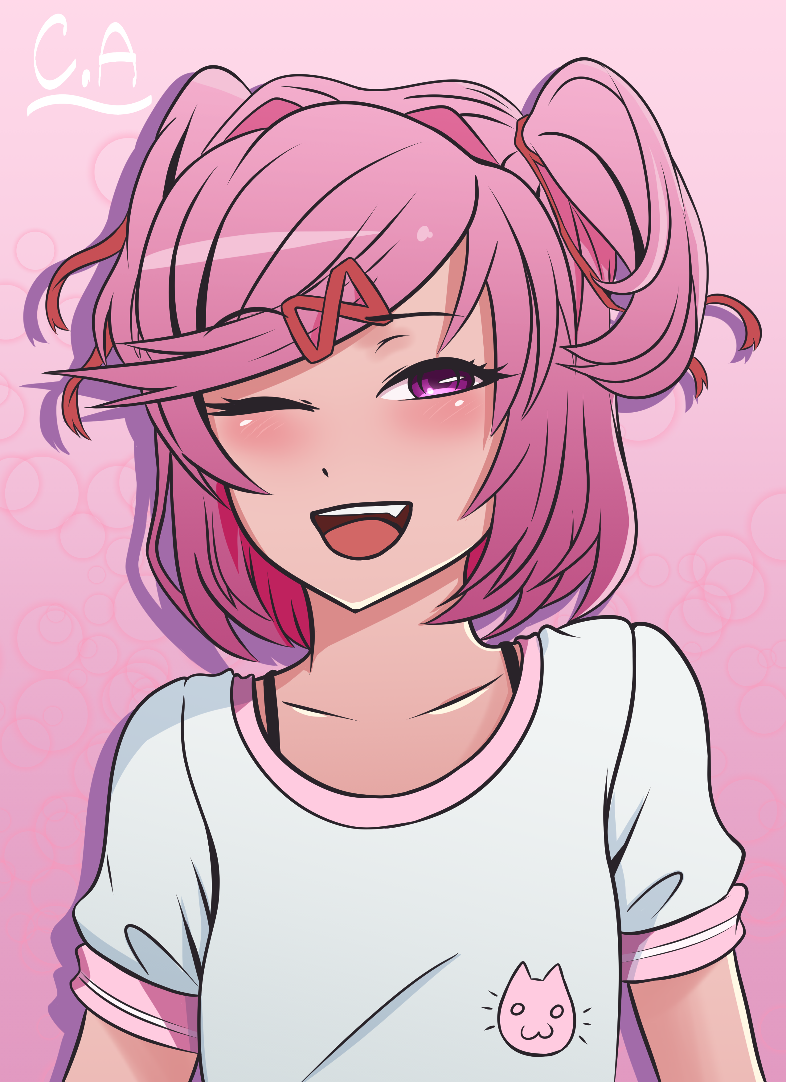 Natsuki by Calsarts on DeviantArt