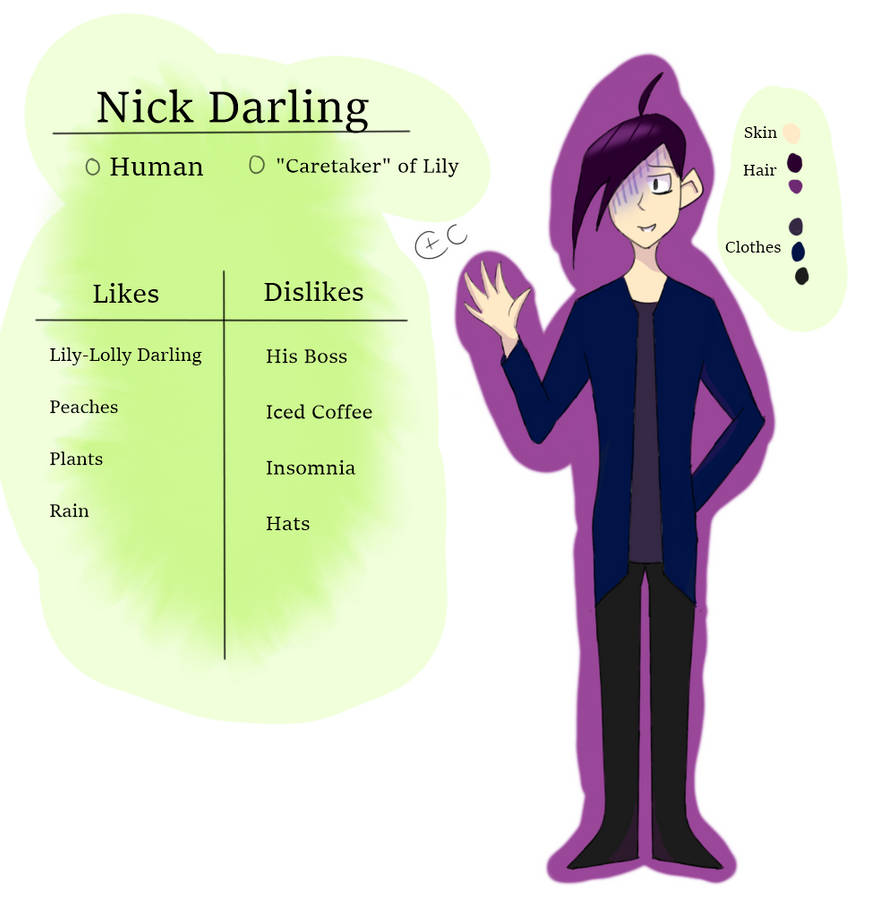 Nick Info Sheet by Crazycandylover on DeviantArt