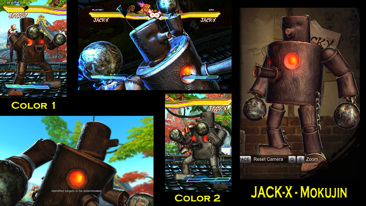 SFxT mod : Jack-X - Mokujin by moedjoer on DeviantArt