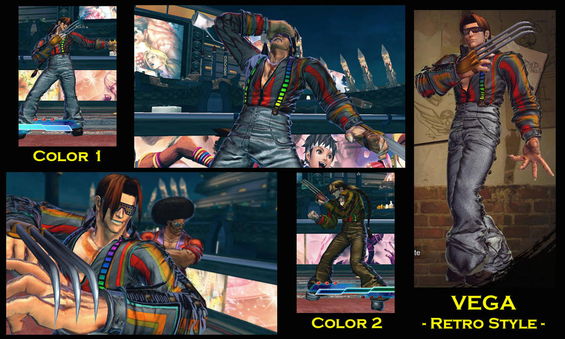 SFxT Mod: Vega -Retro Style by moedjoer on DeviantArt