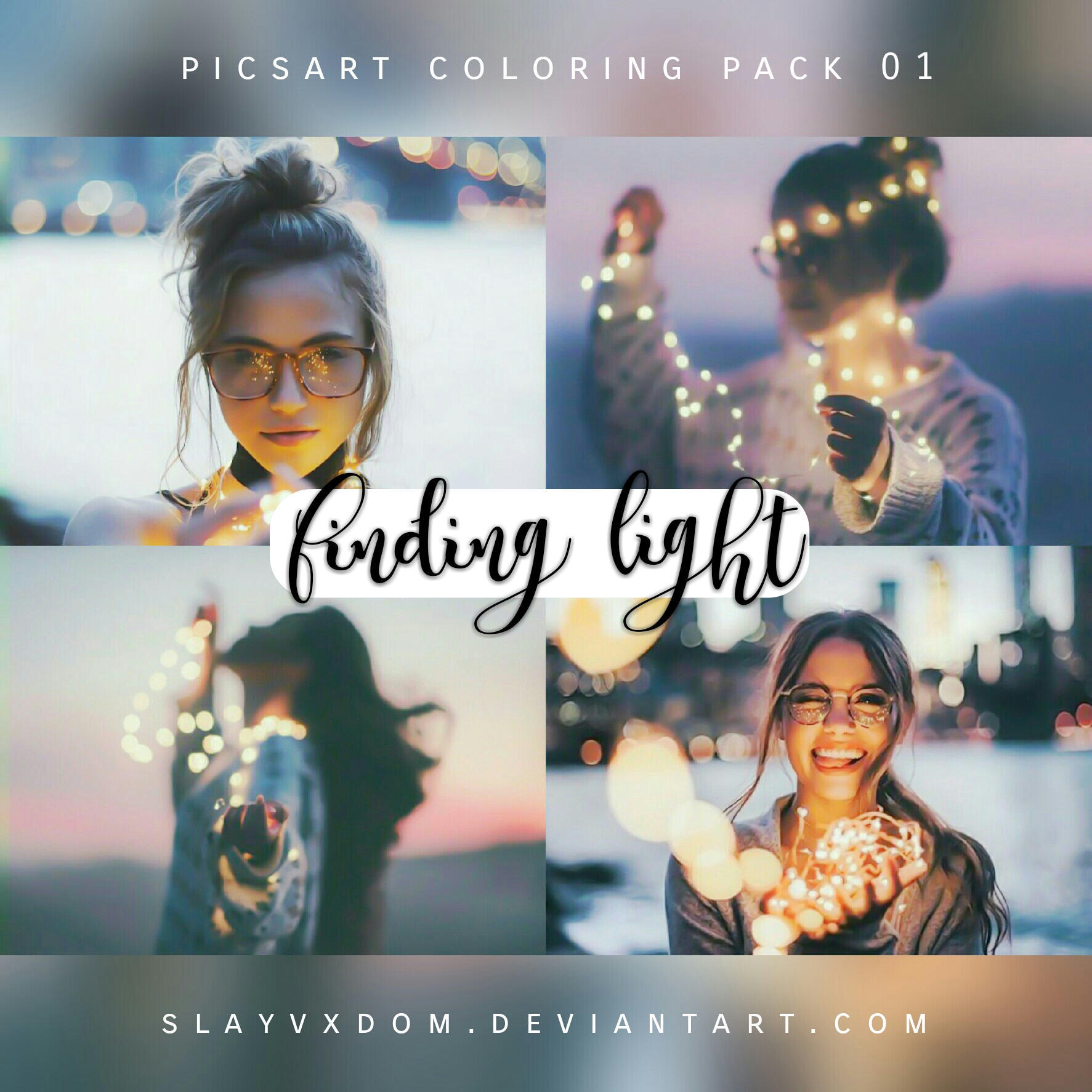 FINDING LIGHT Picsart Coloring Pack 01 by slayvxdom on DeviantArt