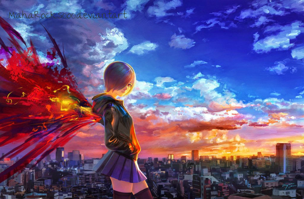 Tokyo ghoul toka chan by MahaRocks0o0 on DeviantArt
