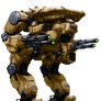 MWO Phoenix Hawk repaint template by Odanan on DeviantArt