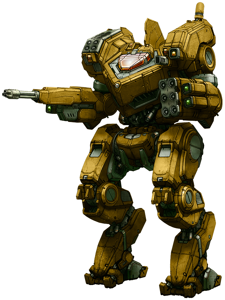 MWO Huntsman repaint template by Odanan on DeviantArt