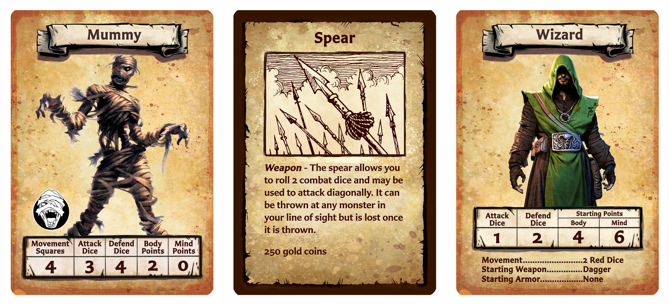 HeroQuest 2021 - all templates by Odanan on DeviantArt