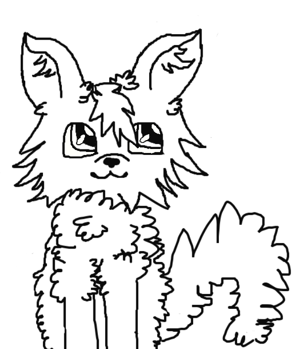 wolf line art by FaolinFeather123 on DeviantArt