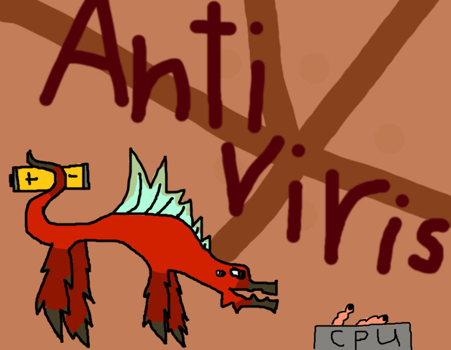 digital creature 3# antivirus by FaolinFeather123 on DeviantArt