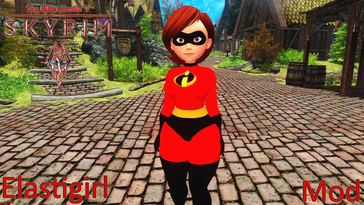 Skyrim Elastigirl Mod by user619 on DeviantArt