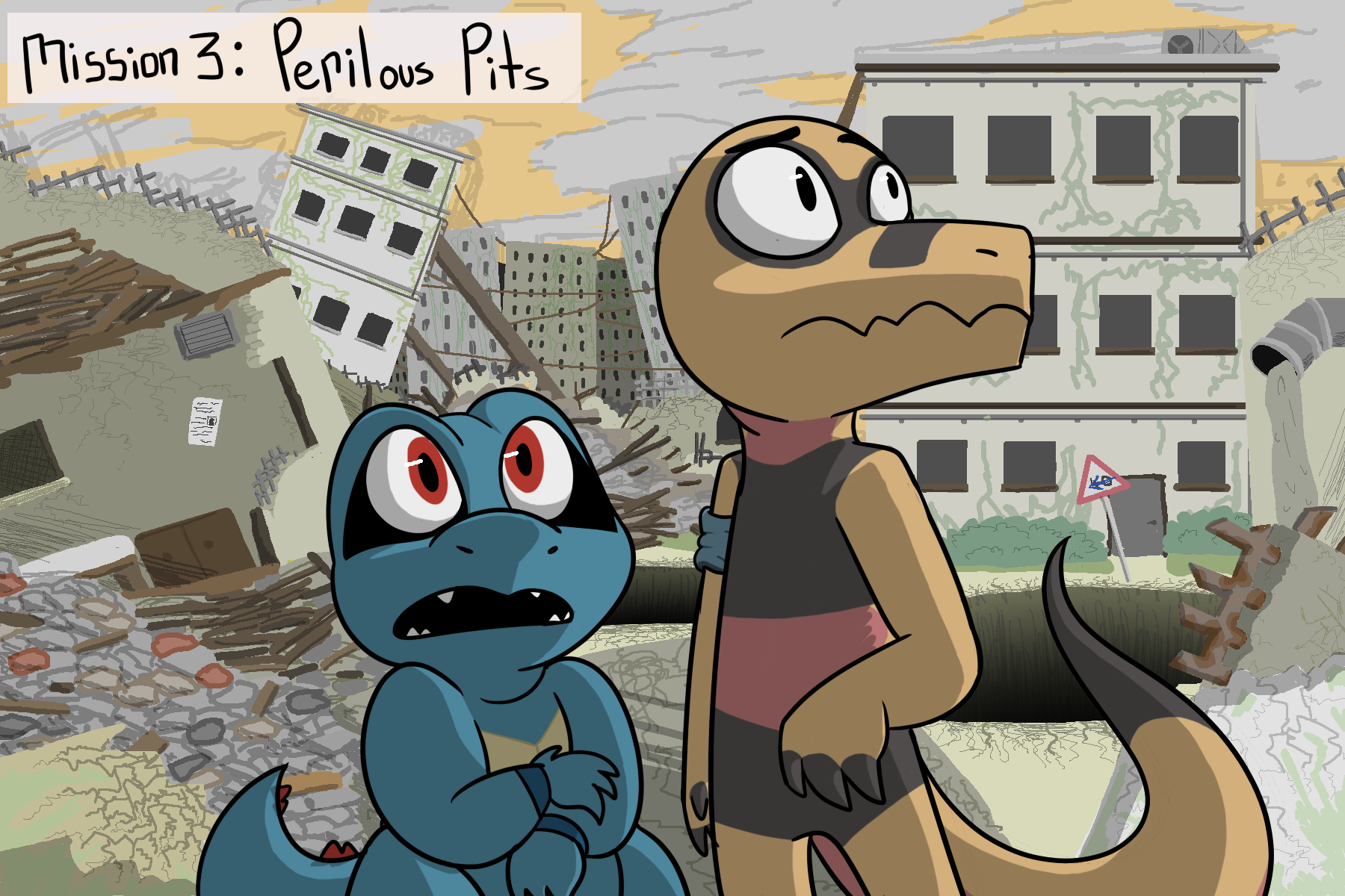 Perilous Pits Pg1 by KazzMcSass on DeviantArt