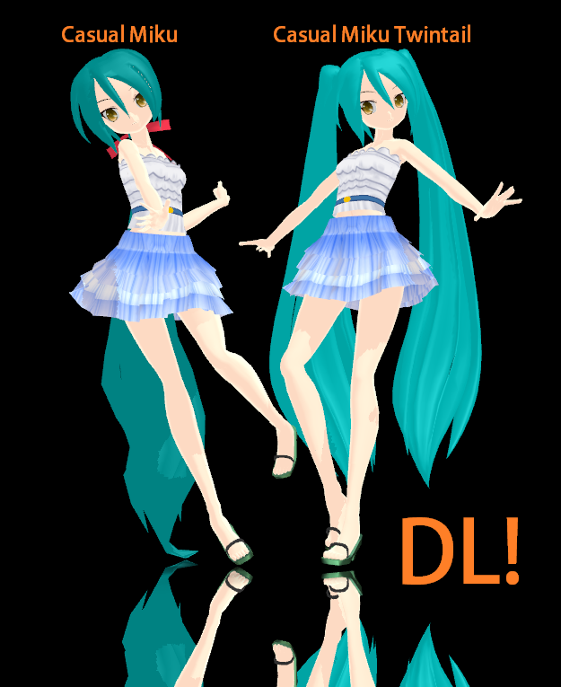 [MMD] Animasa Casual Miku+DL! by Angel-Melody35 on DeviantArt