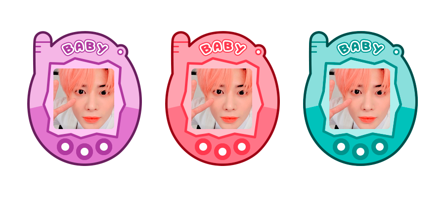 [F2U] tamagotchi frames pack by bbeomss. by bbeomss on DeviantArt