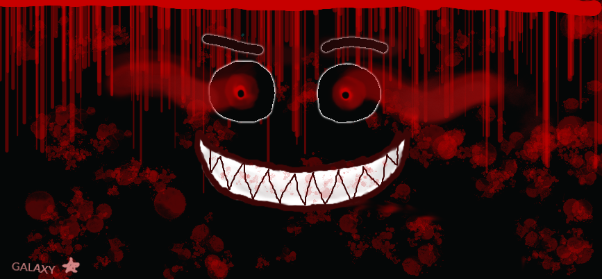 Bloody Smile by CreativeGalaxy618 on DeviantArt