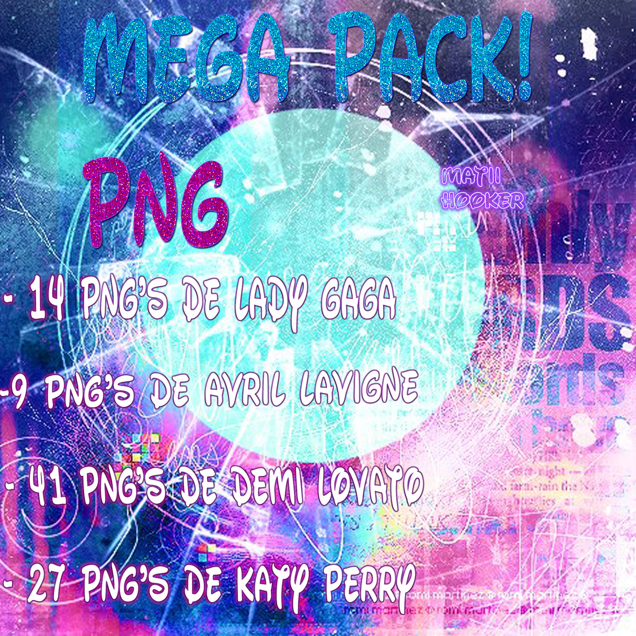 Mega Pack Png Famosas by MatiiHooker on DeviantArt