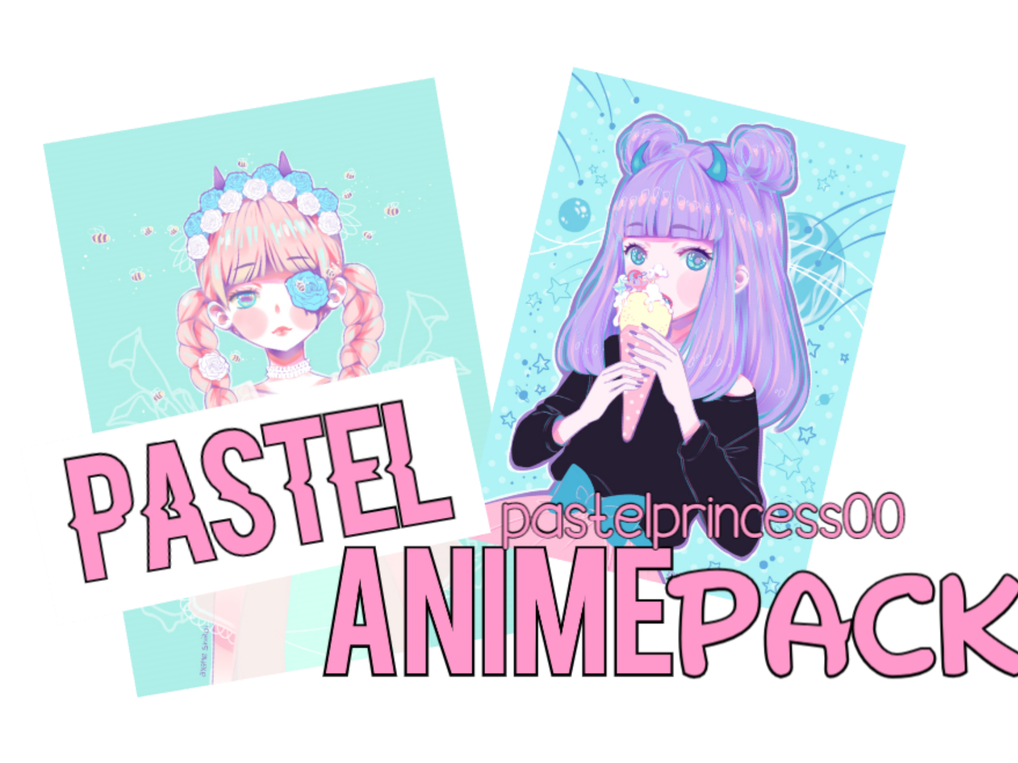 PASTEL ANIMES PACK #1 by pastelprincess00 on DeviantArt