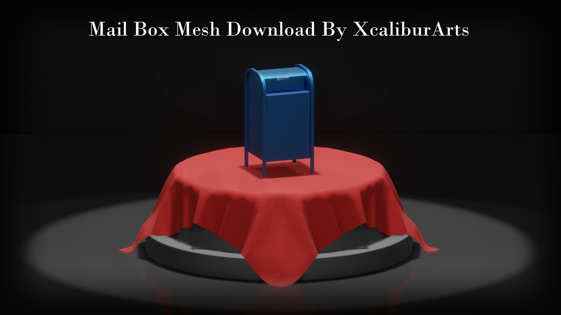 3D/MMD MailBox Base Mesh Download by XcaliburArts on DeviantArt