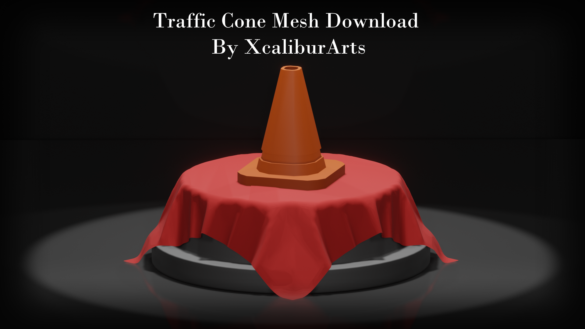 3D/MMD Traffic Cone Base Mesh Download by XcaliburArts on DeviantArt