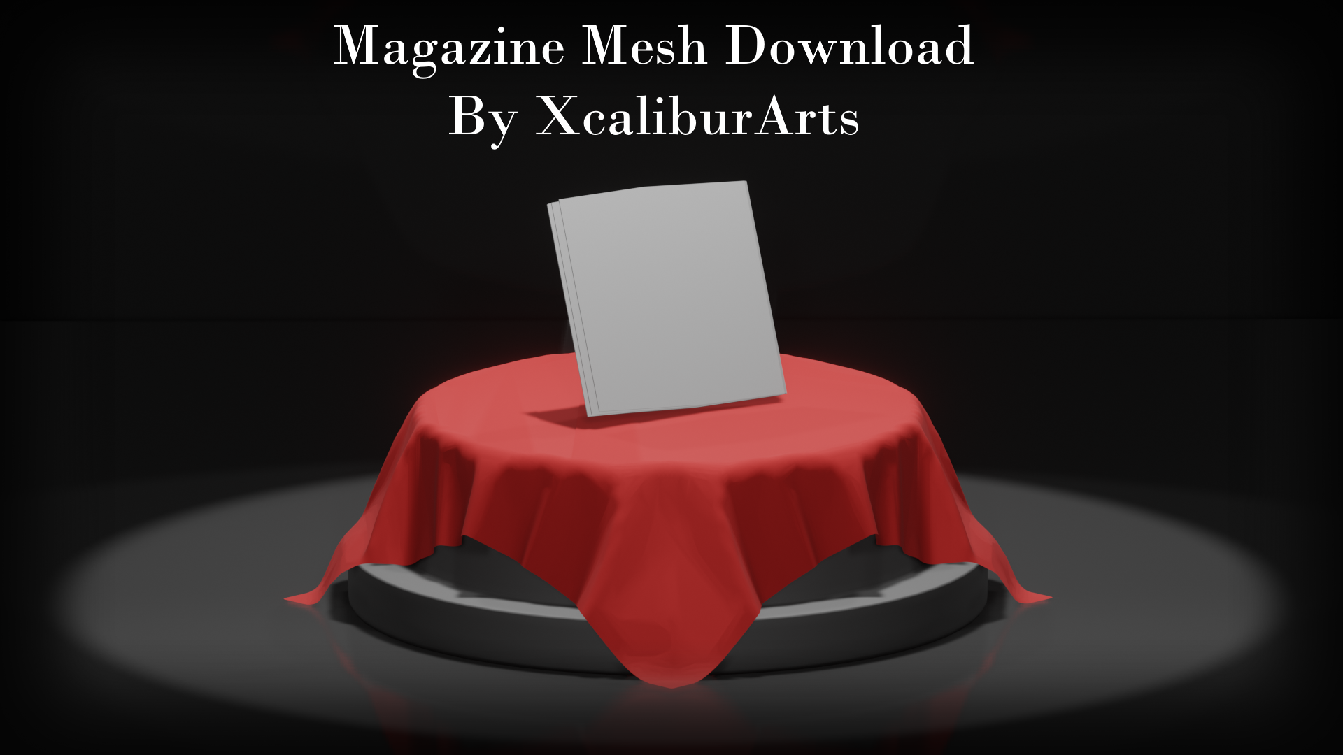3D/MMD Magazine Base Mesh Download by XcaliburArts on DeviantArt