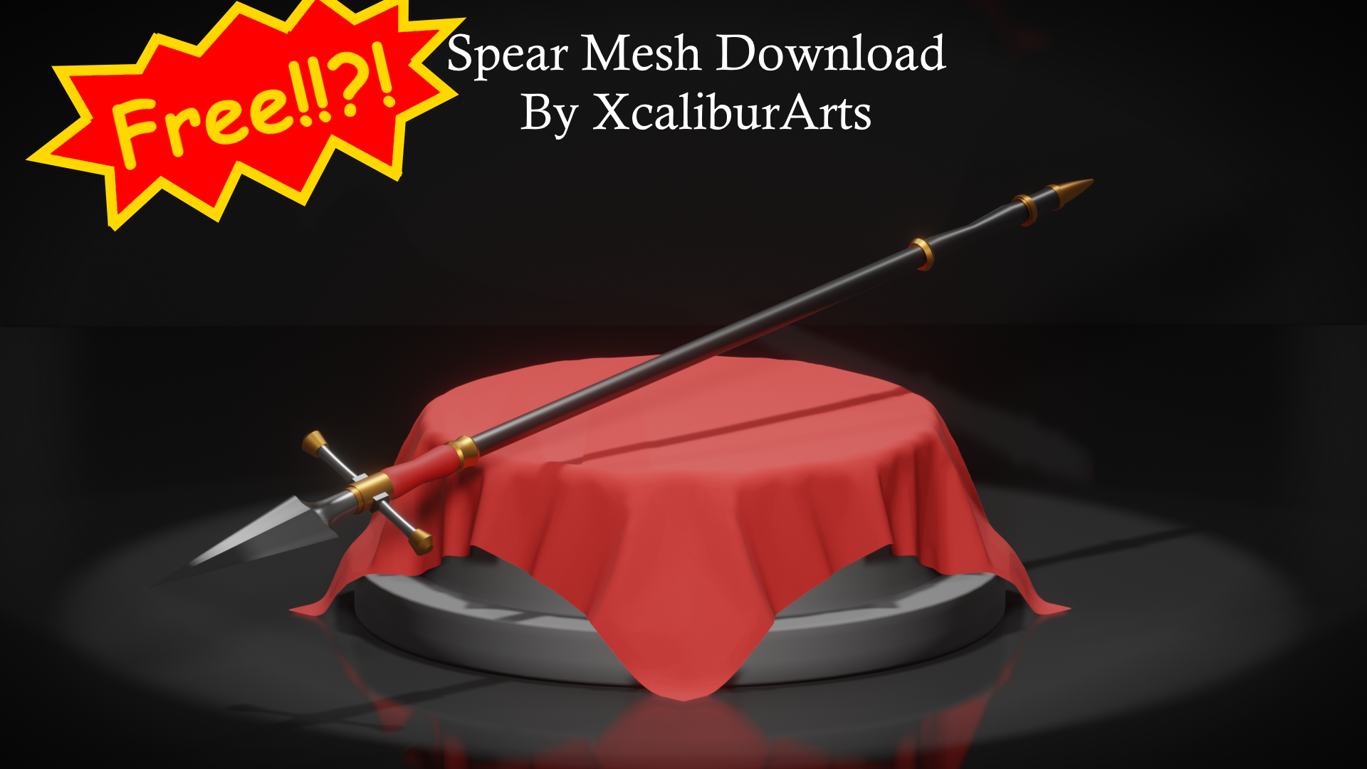 Free 3D/MMD Spear Mesh Download by XcaliburArts on DeviantArt