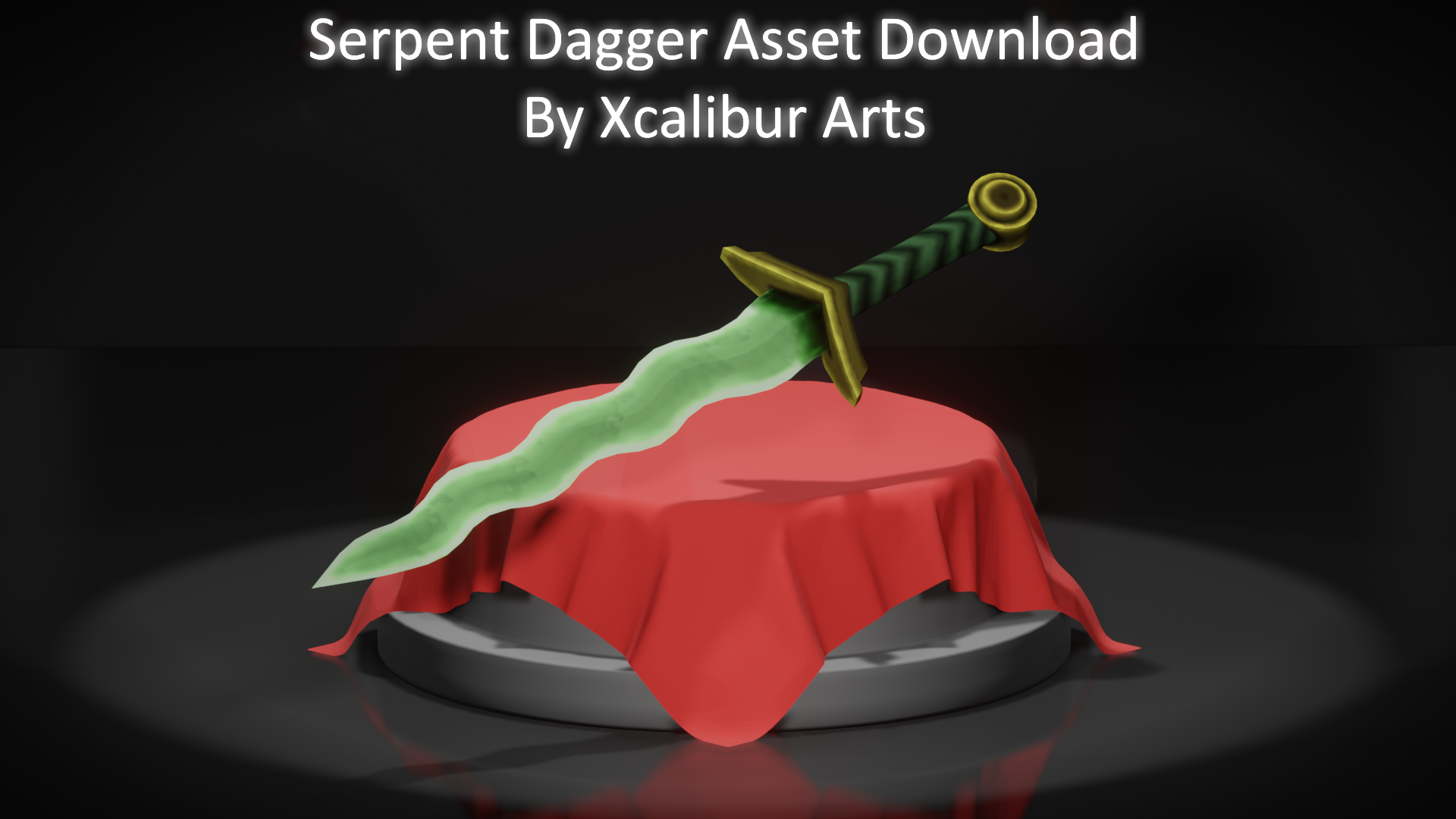 3D/MMD Serpent Dagger Asset Download by XcaliburArts on DeviantArt