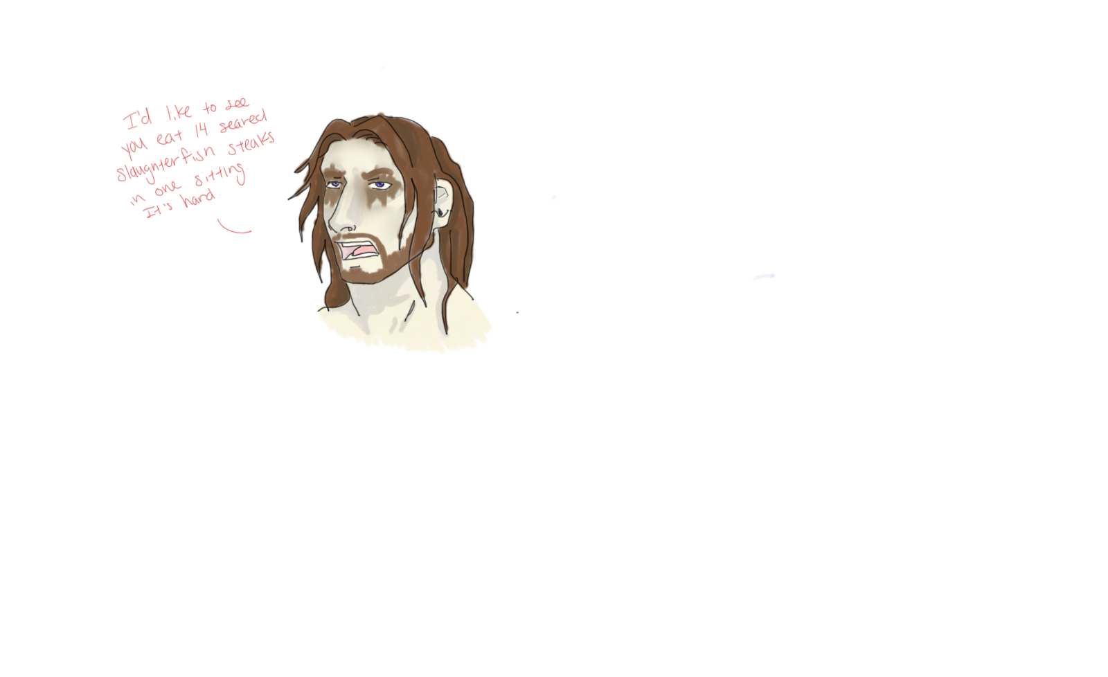 Seared Slaughterfish Steaks by TheBlindCompanion on DeviantArt