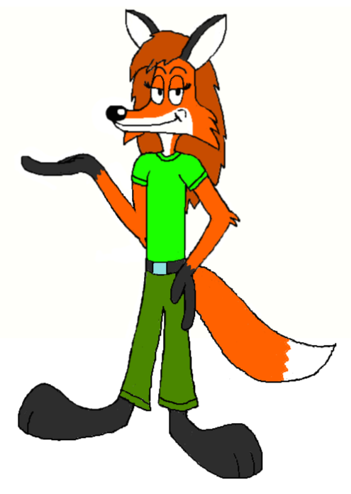 Violet fox by Grobir on DeviantArt