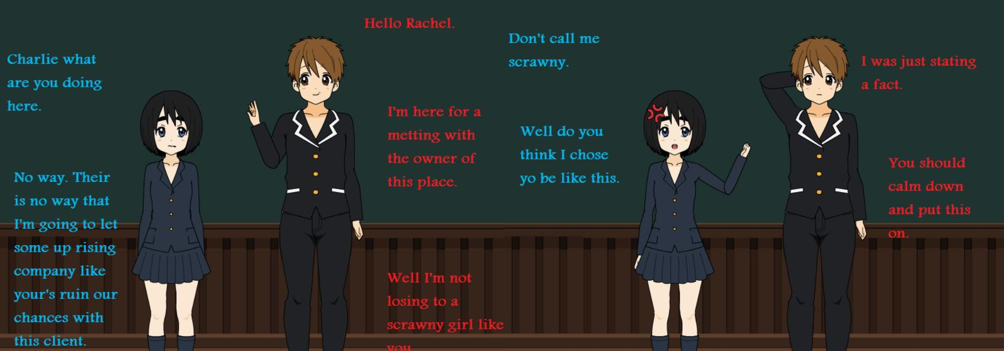 Rival companies part 1 by Bunnyfett on DeviantArt