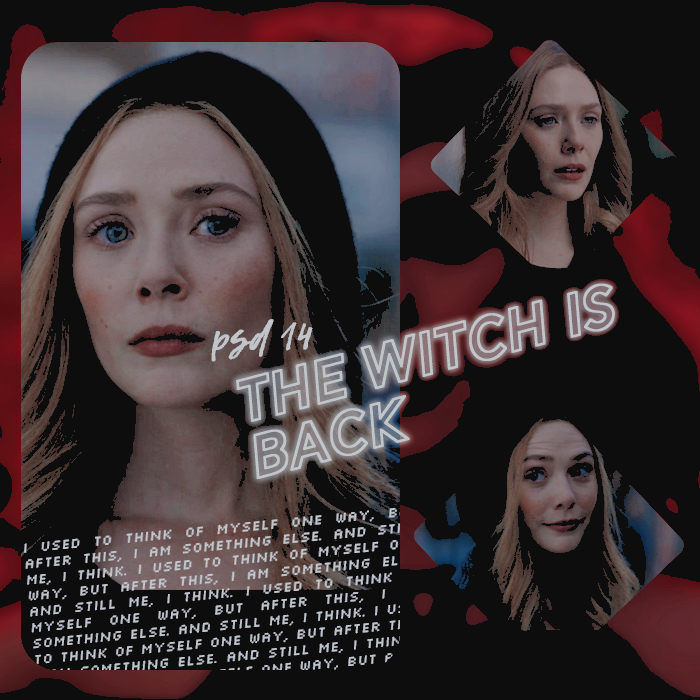 The witch is back PSD #14 by mrsstarkdanvers on DeviantArt