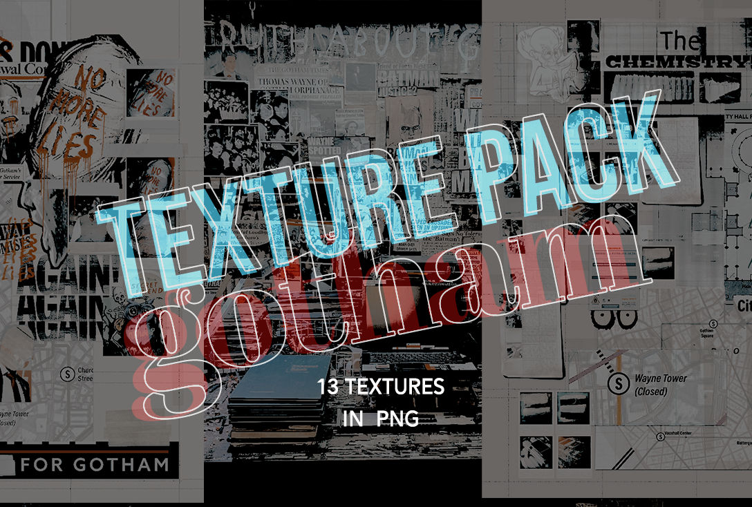 GOTHAM TEXTURE PACK [004] by mrsstarkdanvers on DeviantArt