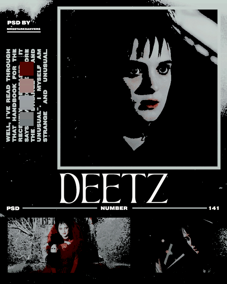 DEETZ PSD [141] by mrsstarkdanvers on DeviantArt