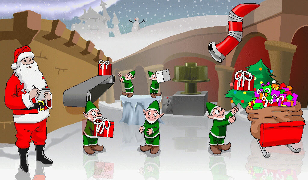 Xmas Elves - GIF animation by Veinctor on DeviantArt