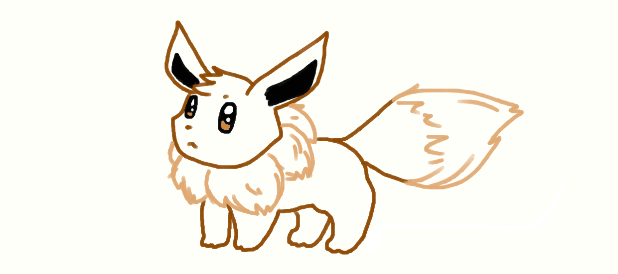 Pokemon Eevee by Saja-san on DeviantArt