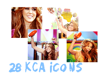 Miley Cyrus KCA Icons by supersarah089 on DeviantArt