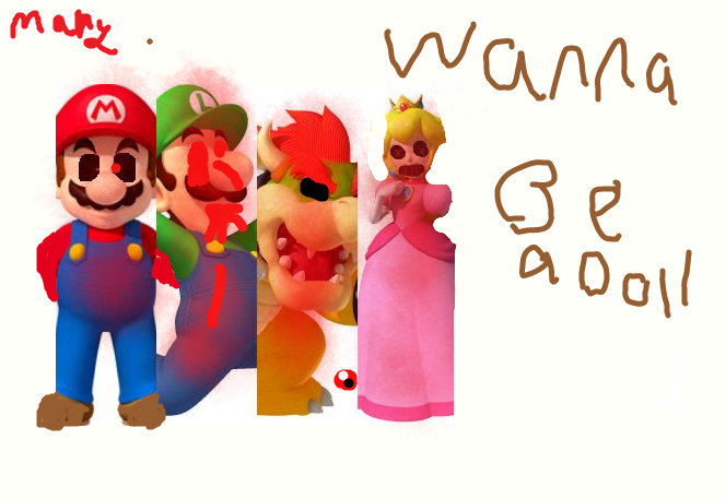 mario and his puppets by RainbowSmiles on DeviantArt