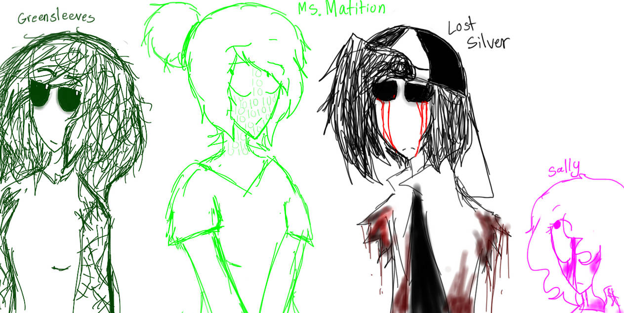 Pasta High Characters (Part 1) by Crummy-Juncture on DeviantArt