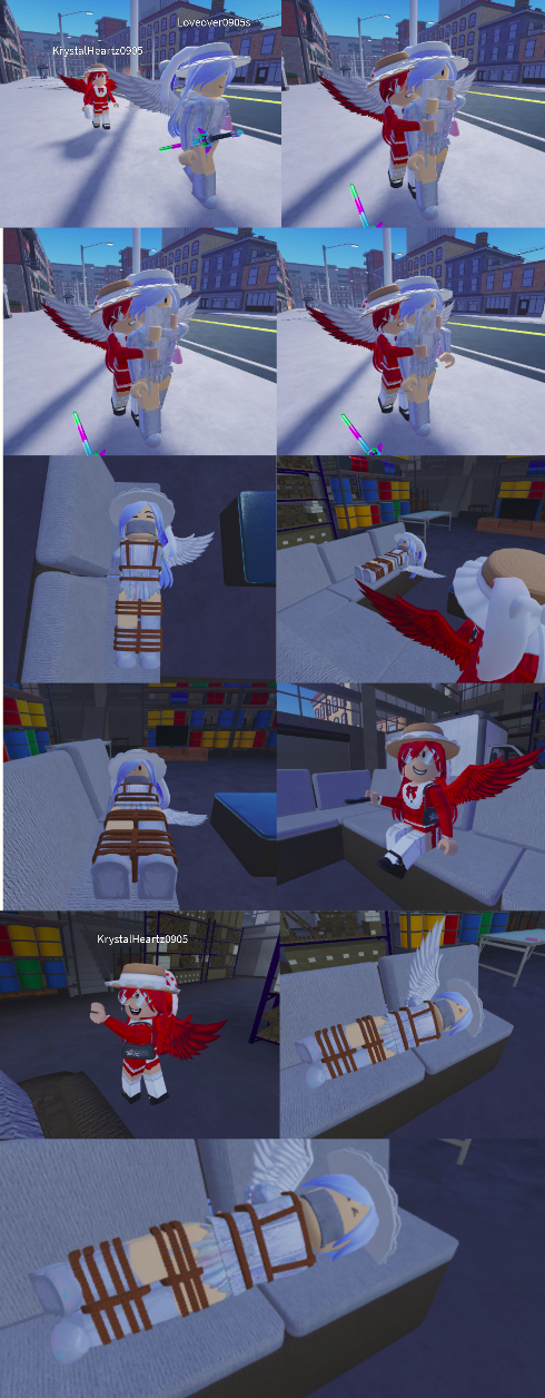 (Request) red vs blue 1/3 by BlockyBunni464 on DeviantArt