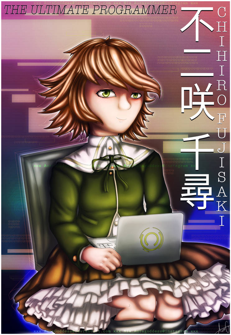 Chihiro Fujisaki - Danganronpa by AuraGoddess on DeviantArt