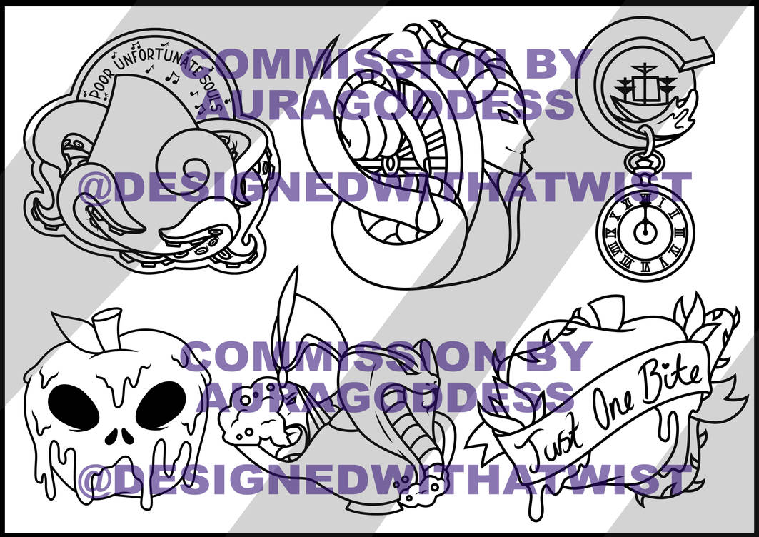 COMM - Villains molds IG@Designedwithatwist by AuraGoddess on DeviantArt