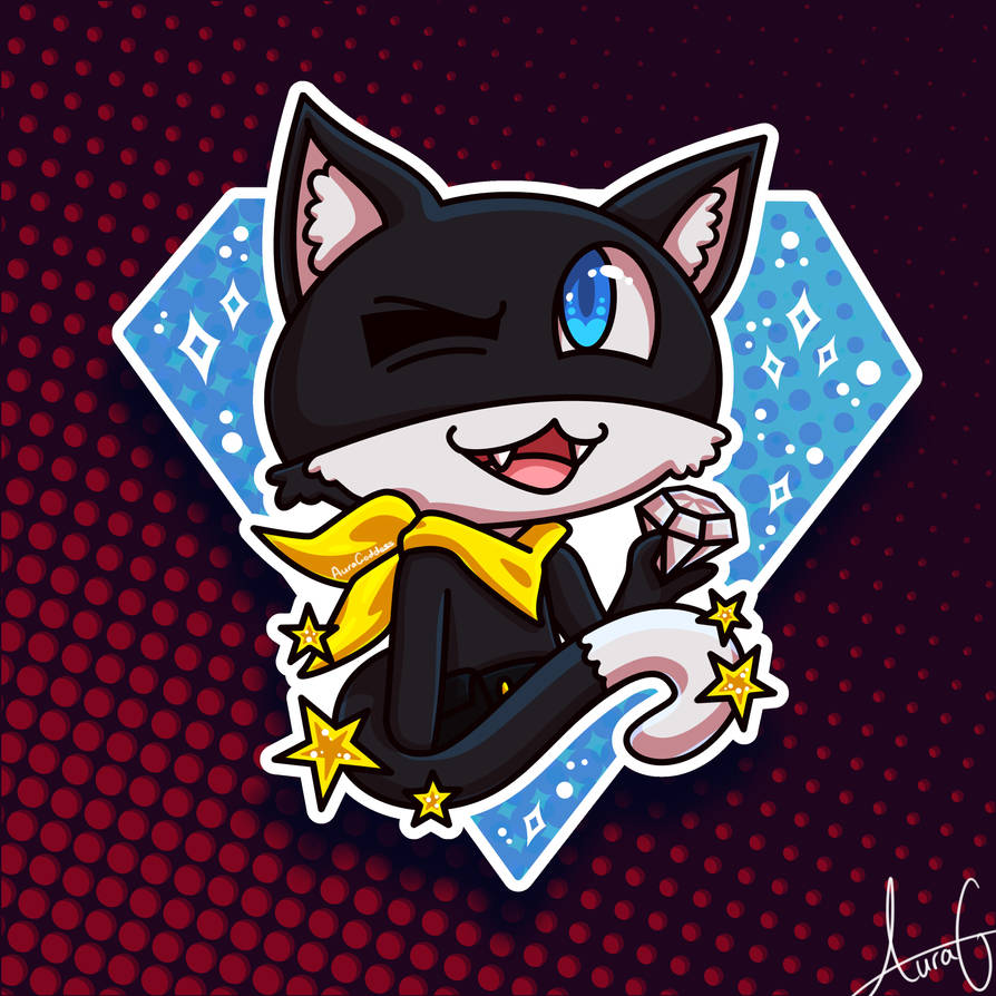 Morgana sticker - Persona 5 fanart by AuraGoddess on DeviantArt