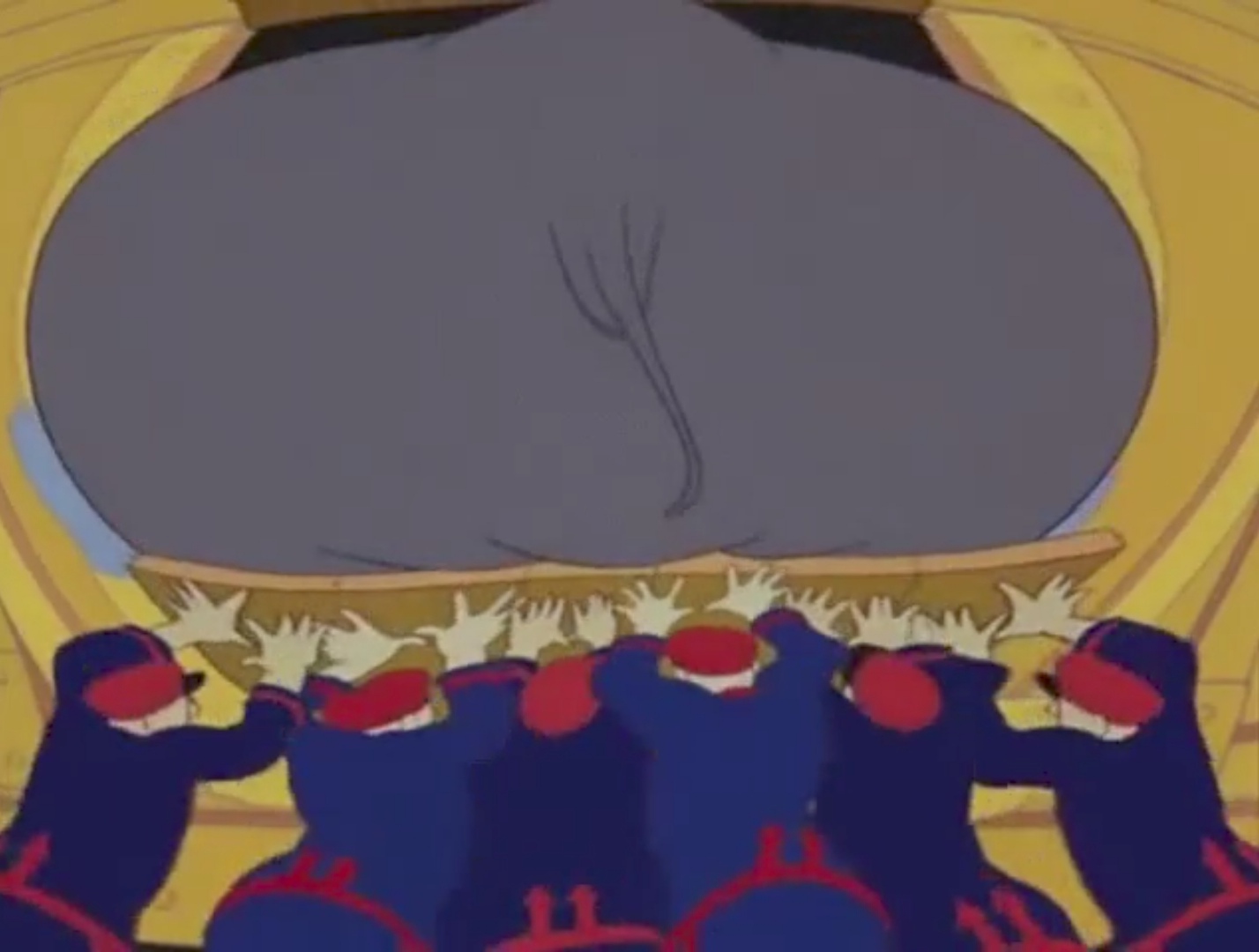 Dumbo Elephant Matriarch Big Butt Stuck by GuysButtLover on DeviantArt