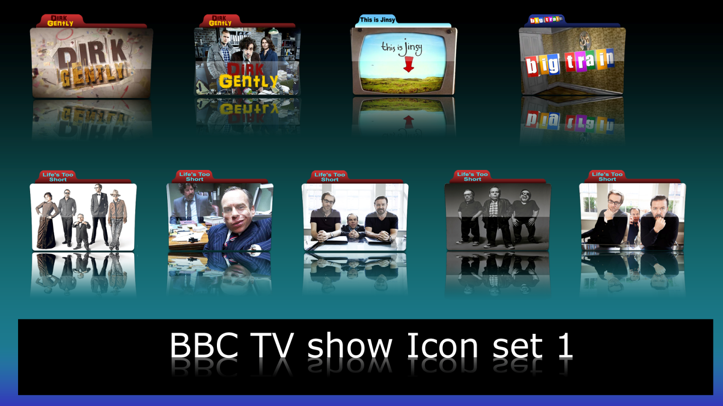 BBC TV show icon set 1 by KnhoJ123 on DeviantArt