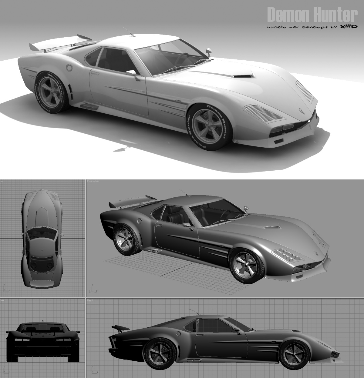 DH-1 muscle car concept by xiiid on DeviantArt