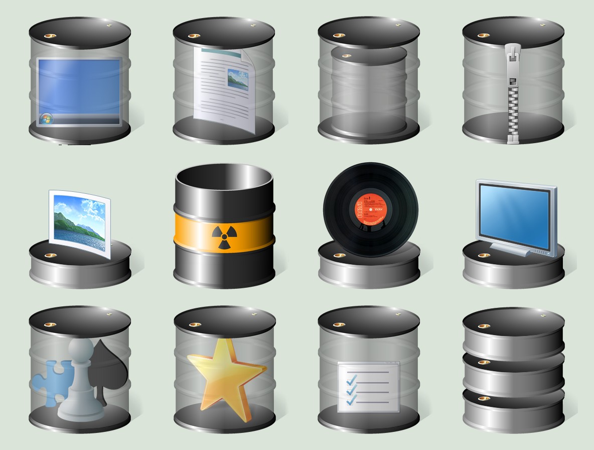 Drum folders Windows 10, 28 icons included by CitizenJustin on DeviantArt