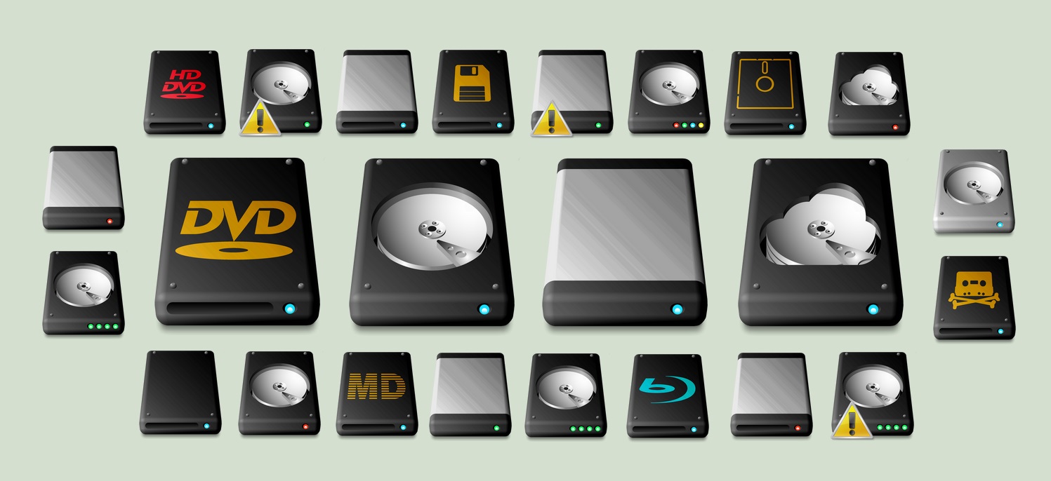 New Windows Drive Icons by CitizenJustin on DeviantArt